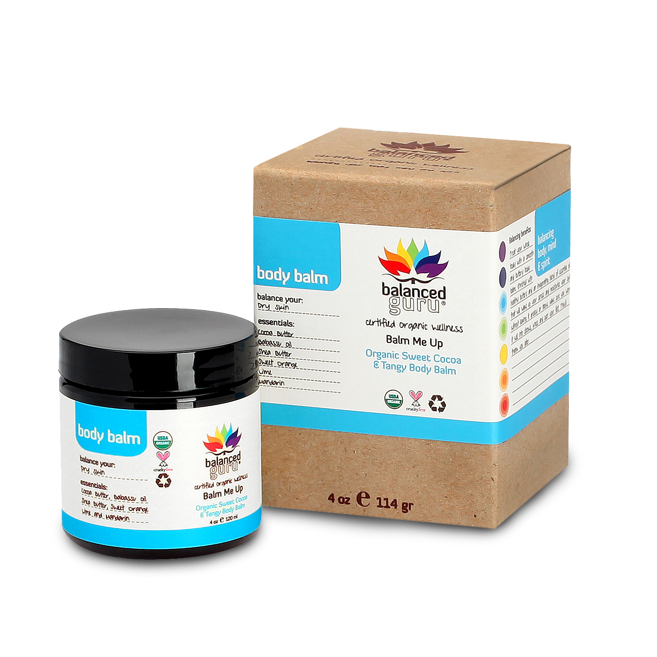 Balm Me Up Organic Sweet Cocoa and Tangy Body Balm – Products Directory ...