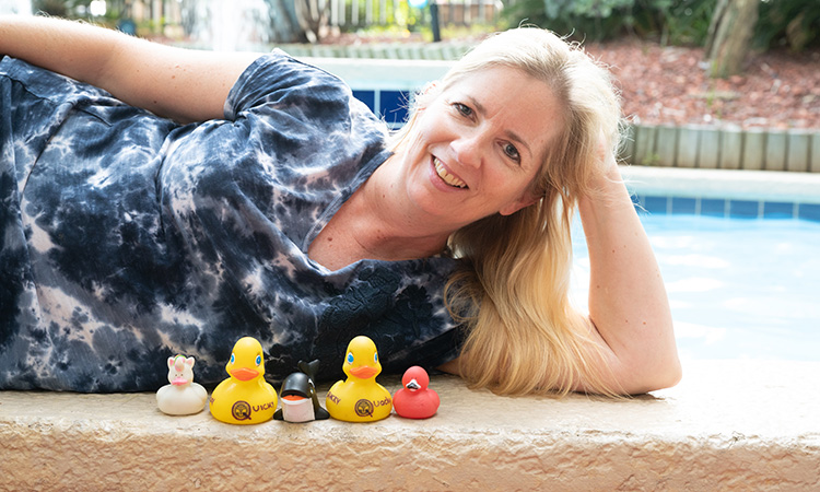 You Need a Business Personality. The Duck Lady Shows You How