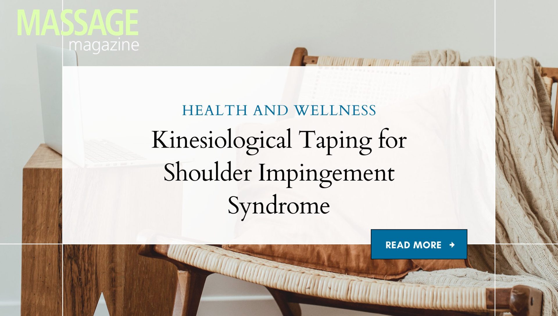 Kinesiological Taping for Shoulder Impingement Syndrome | MASSAGE Magazine